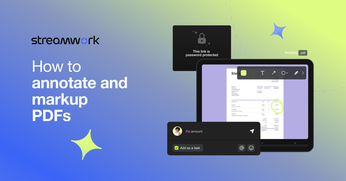 How to annotate and mark up PDFs